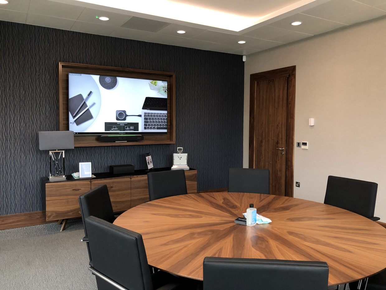 Pure Audio Visual upgrades housebuilder's meeting rooms | AV Magazine