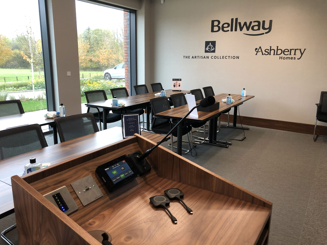 Pure Audio Visual upgrades housebuilder's meeting rooms | AV Magazine