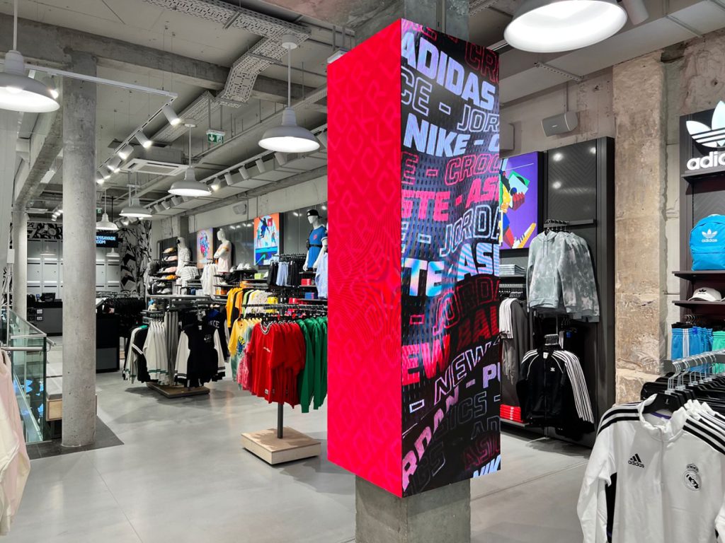 Flagship Foot Locker store features European-first display | AV Magazine