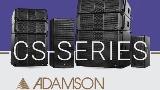 Adamson's CS-Series loudspeakers gain Milan Certification