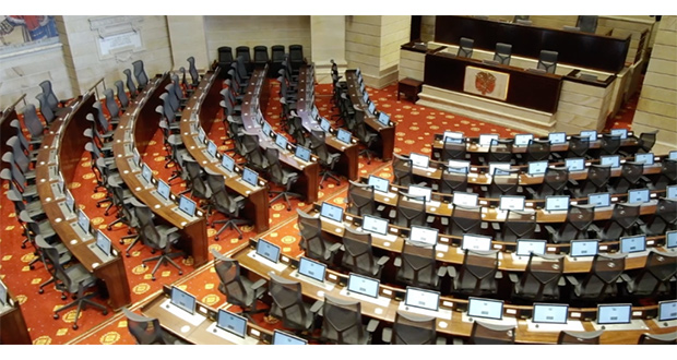 Arthur Holm monitors speed up Congress of Colombia votes | AV Magazine