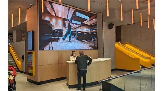 Flagship McDonalds joint boasts its own LED video wall