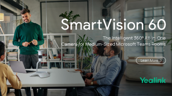 Yealink unveils 360° all-in-one camera for Microsoft Teams | AV Magazine
