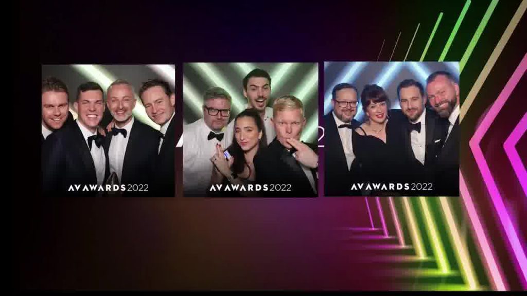 Take a look at the AV Awards 360 video and photo booths! | AV Magazine