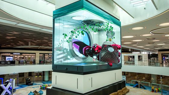 Giant two-sided '3D LED screen illusion' unveiled in Bahrain | AV Magazine