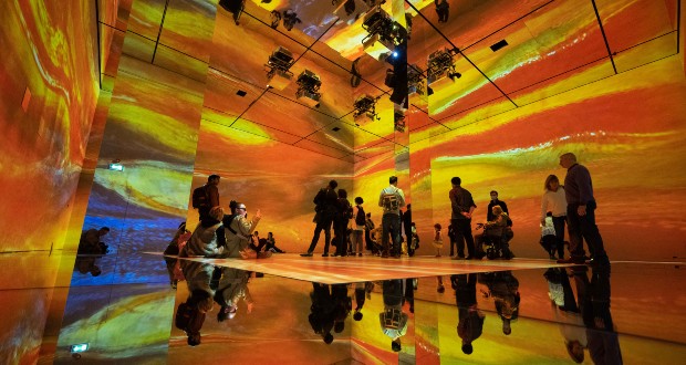 EM Acoustics delivers sound at UK-first digital art gallery | AV Magazine