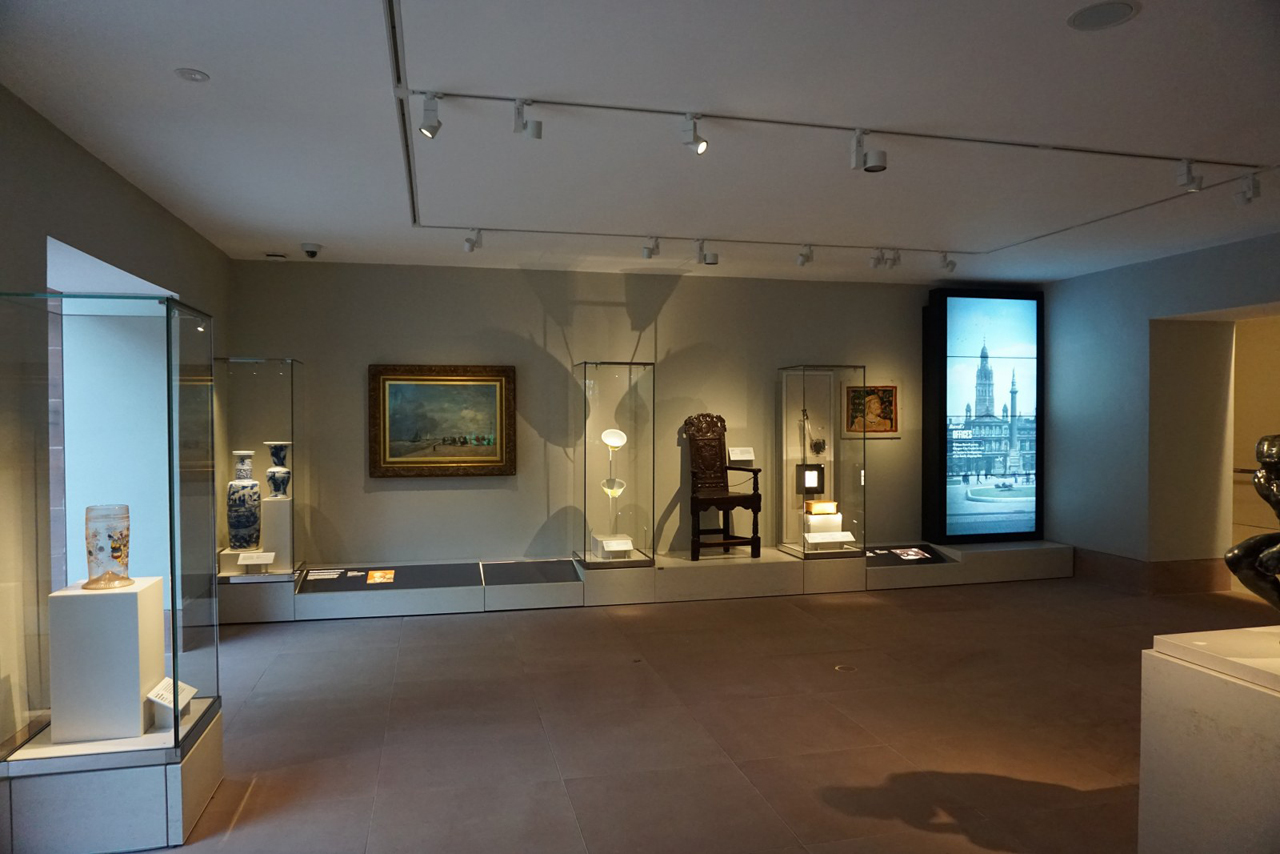 Art museum reopens with a 'bold focus' on digital displays