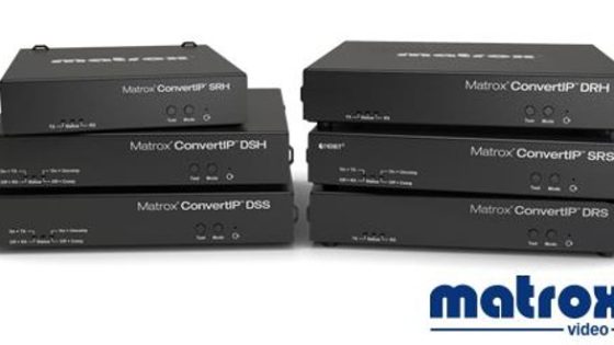 Matrox Video ships ConvertIP encoders and decoders range