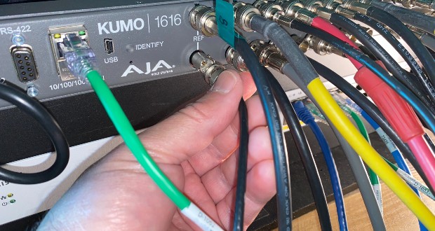 AJA KUMO router helps schools automate video production | AV Magazine