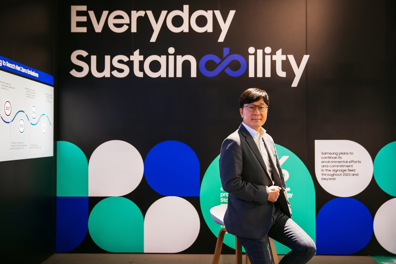 Face to face with Samsung's Hoon Chung at ISE 2023 | AV Magazine