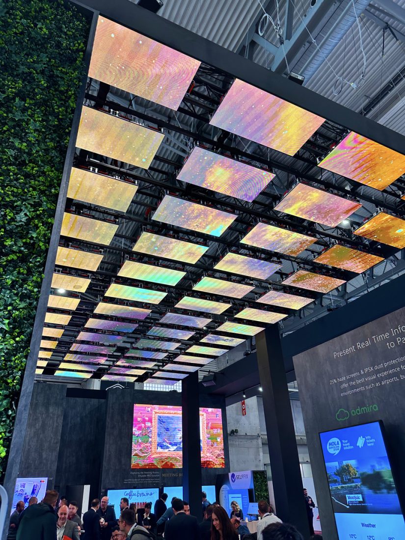 Vestel lights up ISE with digital versions of masterpieces | AV Magazine