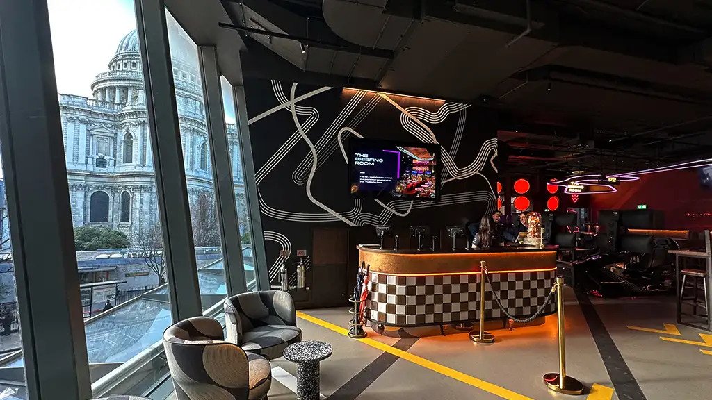 Inside the first F1 Arcade official racing simulation hub | AV Magazine