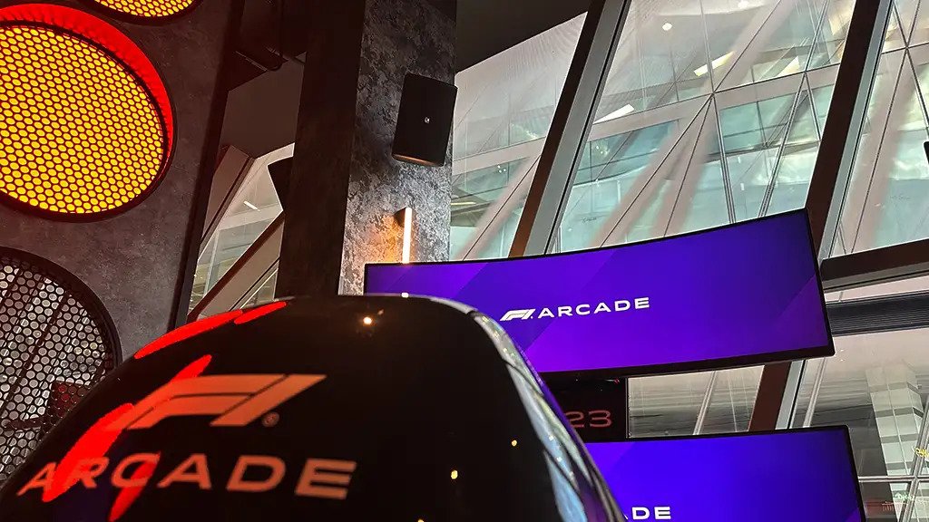 Inside the first F1 Arcade official racing simulation hub | AV Magazine