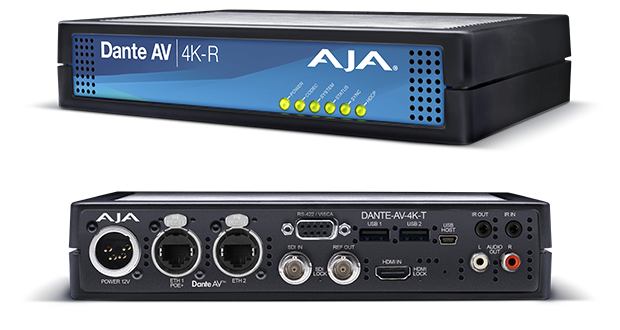 AJA and Marshall join roll call of Dante AV device suppliers | AV Magazine