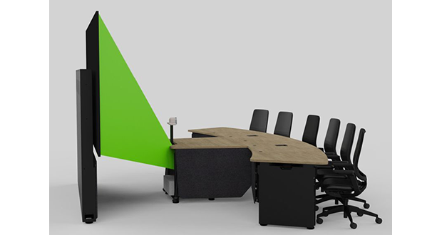 Ashton Bentley conceals projector in MTR Front Row table | AV Magazine