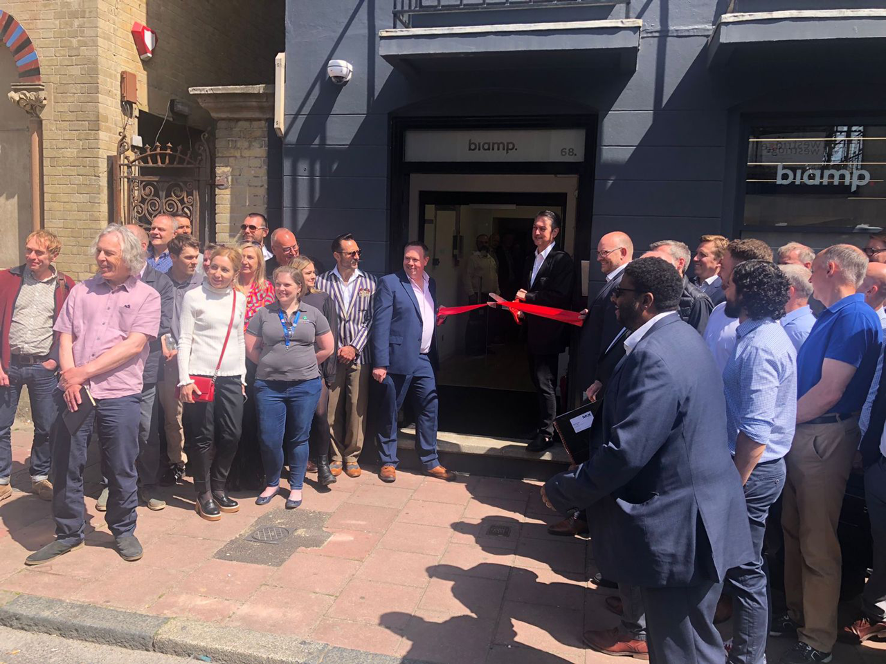 Biamp UK's new Brighton headquarters opening in pictures | AV Magazine