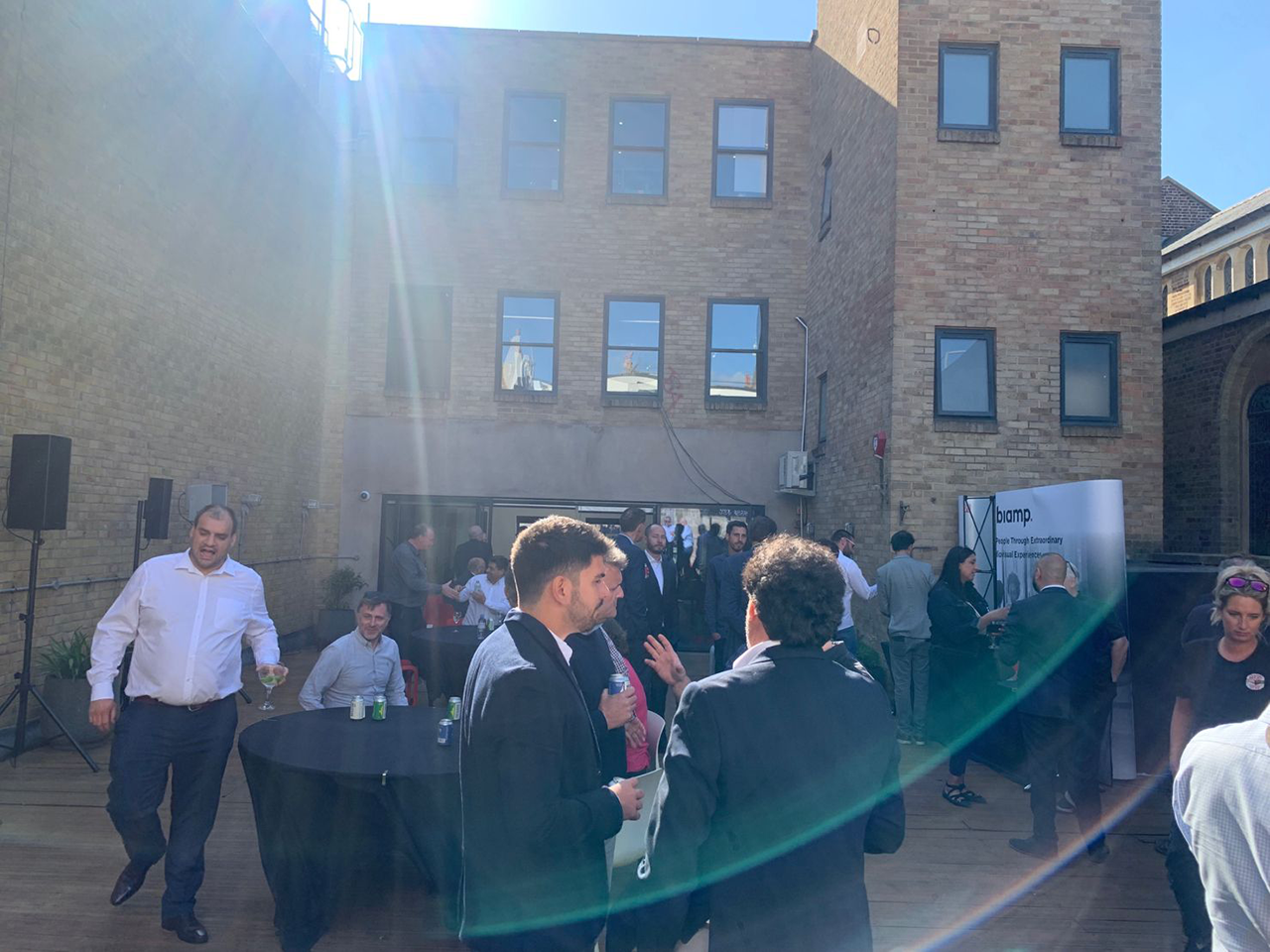 Biamp UK's new Brighton headquarters opening in pictures | AV Magazine