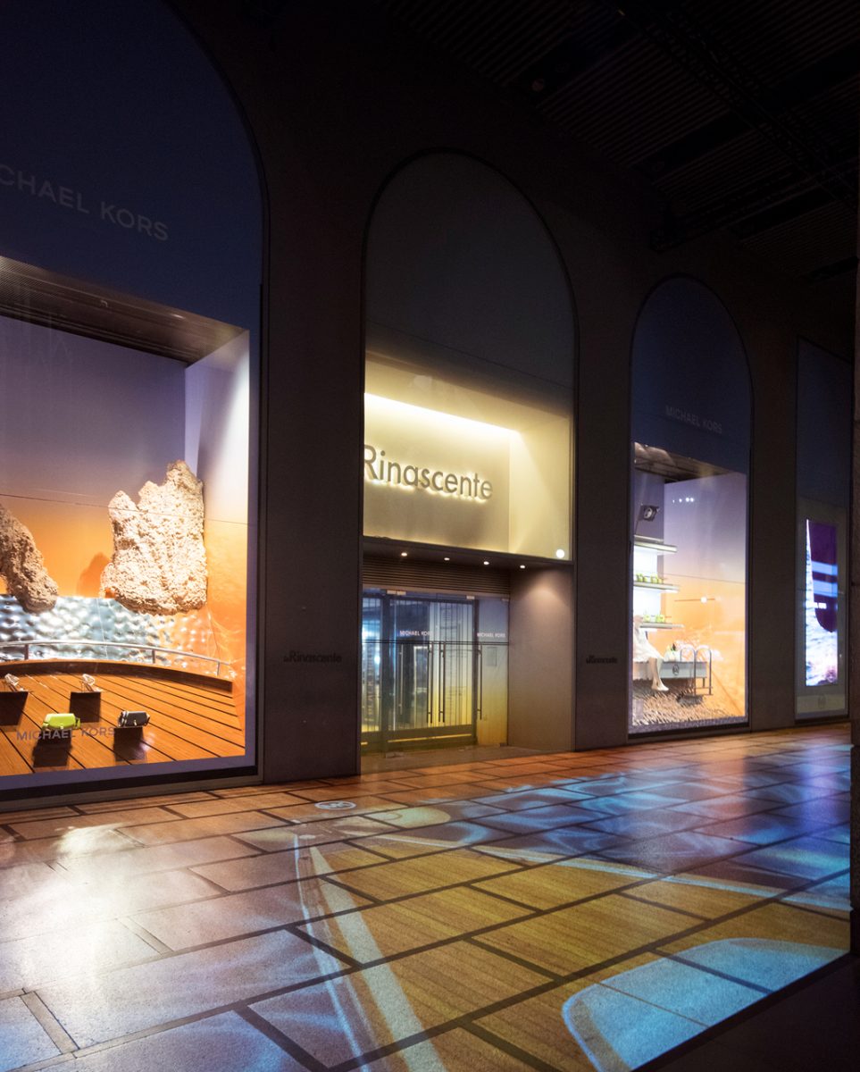 Immersive window experience transports passerbys to Capri | AV Magazine