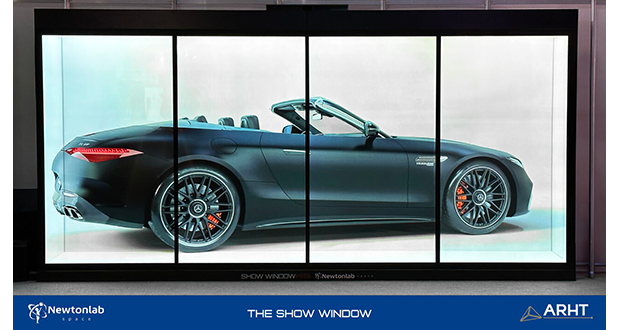 ARHT Media to distribute multi-panel holographic display