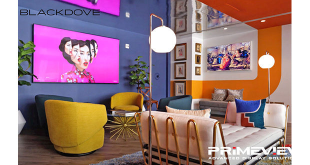 Primeview fills gaps between MTR meetings with digital art | AV Magazine