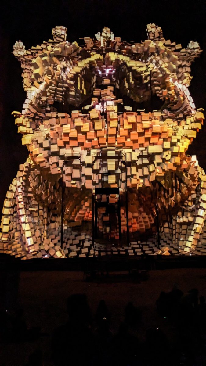 Maxin10sity delivers first-ever projection mapping at Petra | AV Magazine