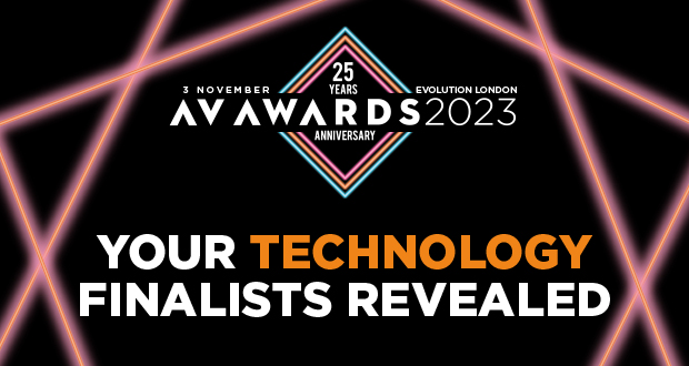 AV Awards 2023 Technology of the Year shortlists revealed | AV Magazine