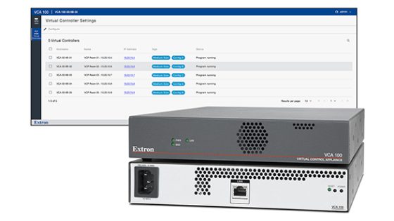 Extron ships virtual control system for up to 30 rooms | AV Magazine