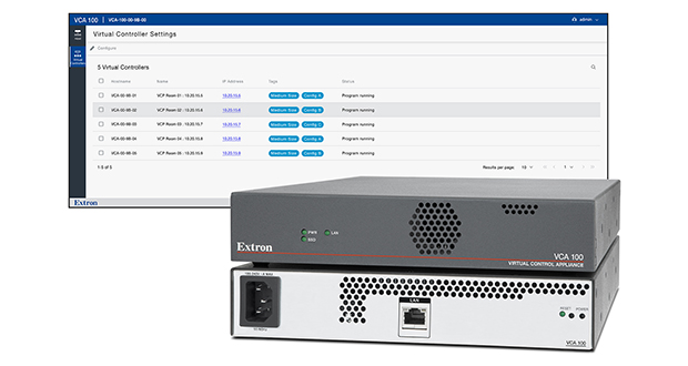 Extron ships virtual control system for up to 30 rooms | AV Magazine