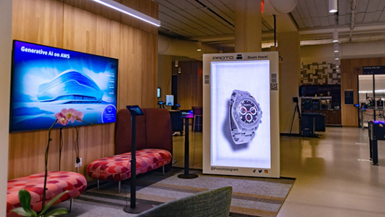 Proto display joins Amazon Web Services innovation studio | AV Magazine