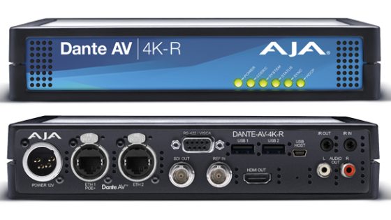 AJA: Decoding the importance of Dante AV support in live production ...