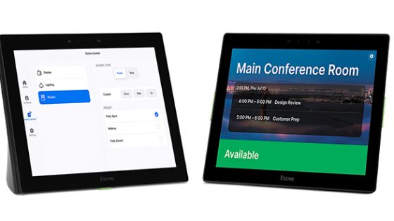 Extron launches dual-purpose touch panels for Zoom