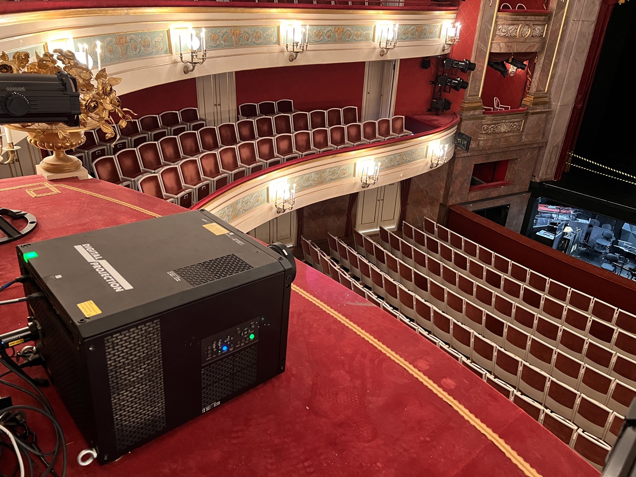 Satellite MLS projectors join audience at busy opera house | AV Magazine