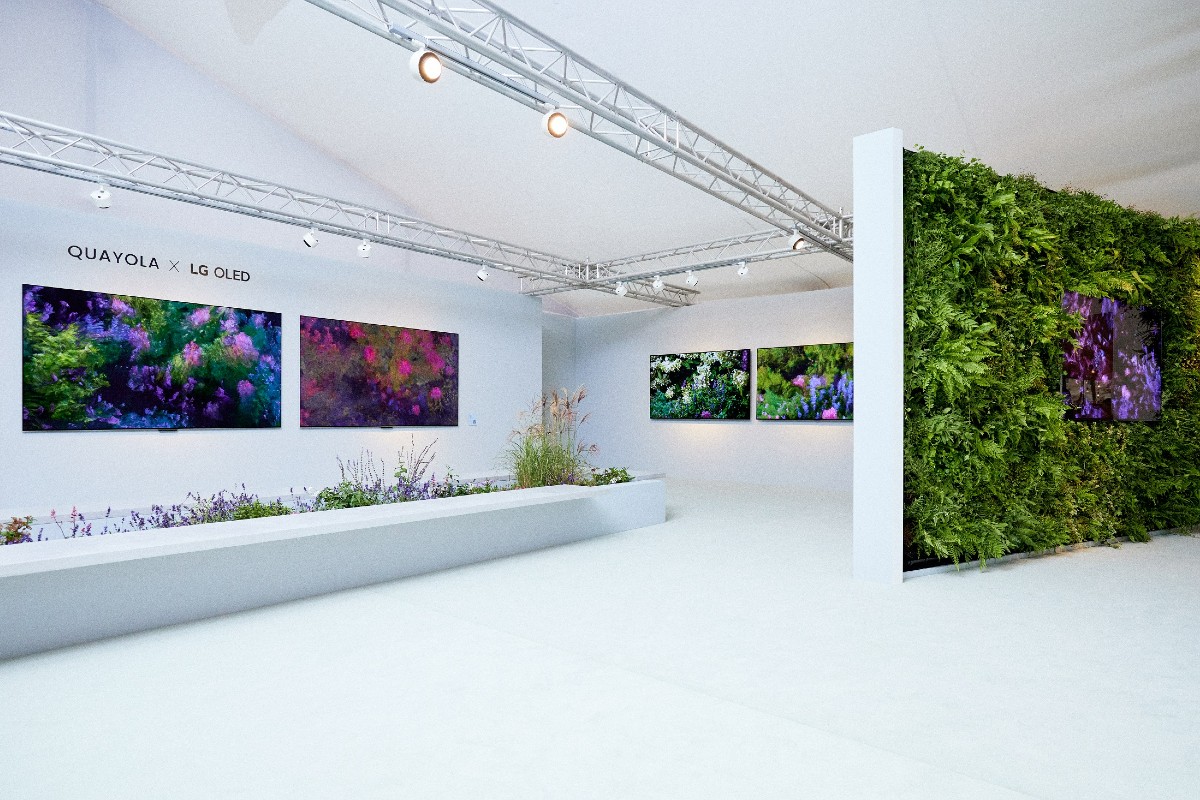 Frieze art fair showcases art works on LG OLED canvases | AV Magazine