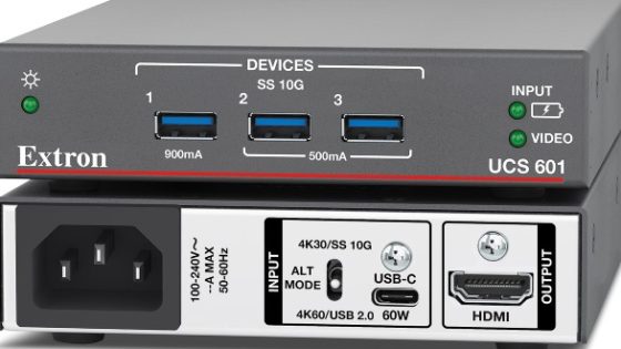 Extron launches USB-C pro-AV dock for UC meeting spaces | AV Magazine