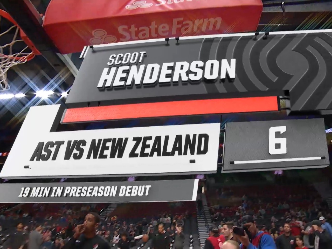 NBA team broadcasts AR graphics from handheld camera | AV Magazine