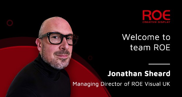 Jonathan Sheard named ROE Visual UK managing director | AV Magazine