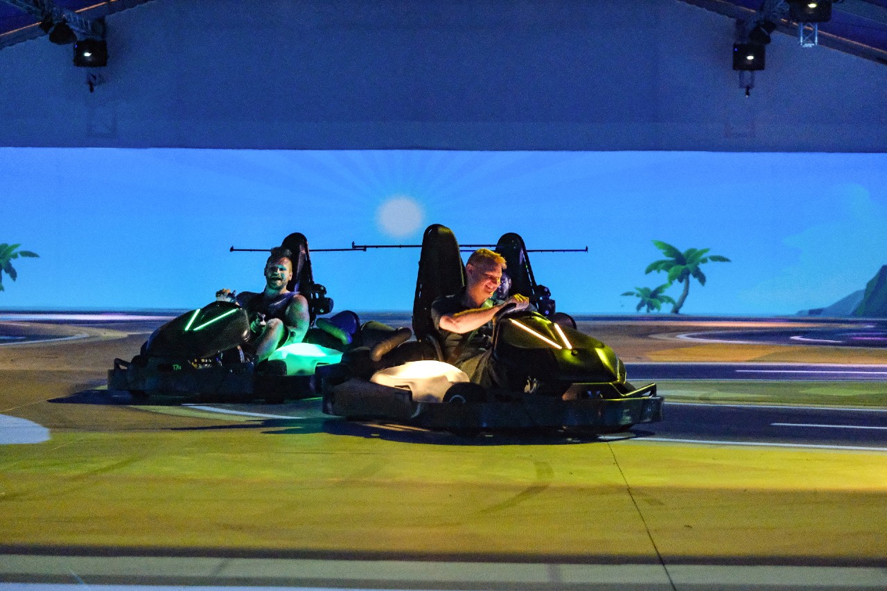 Panasonic projectors deliver immersive karting experience | AV Magazine