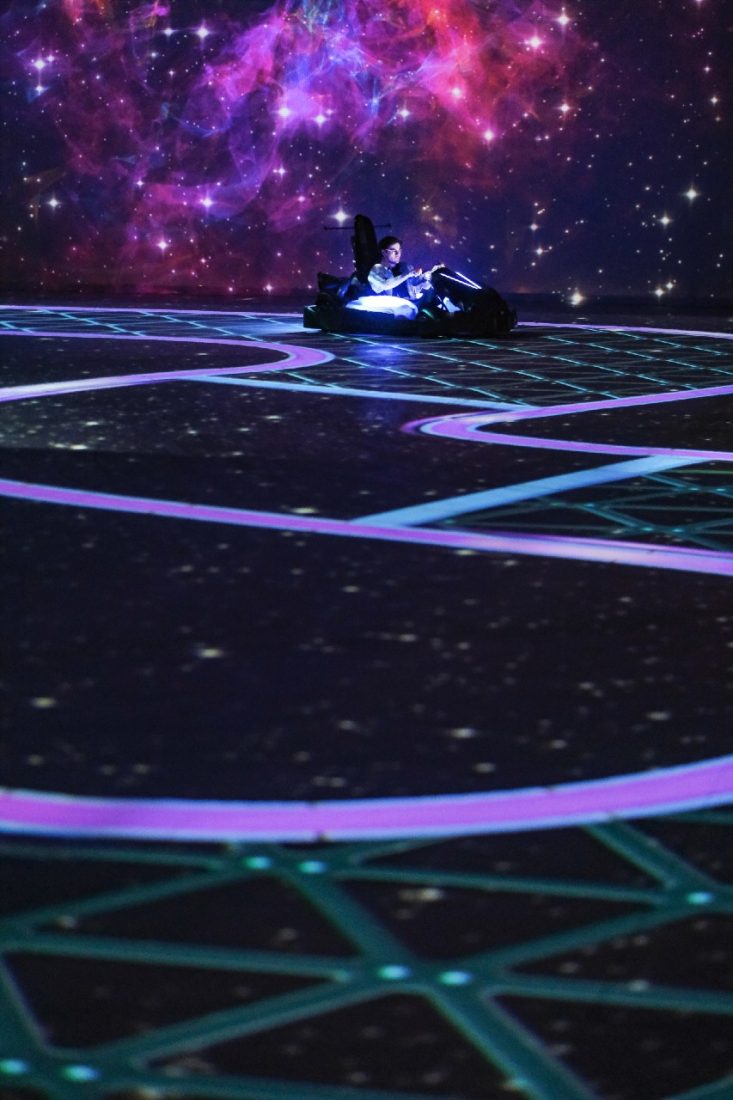 Panasonic projectors deliver immersive karting experience | AV Magazine