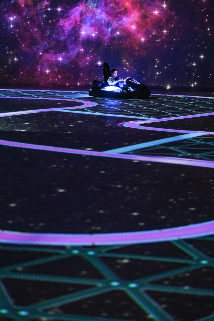 Panasonic projectors deliver immersive karting experience | AV Magazine