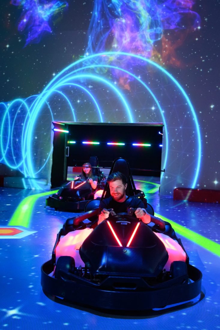 Panasonic projectors deliver immersive karting experience | AV Magazine