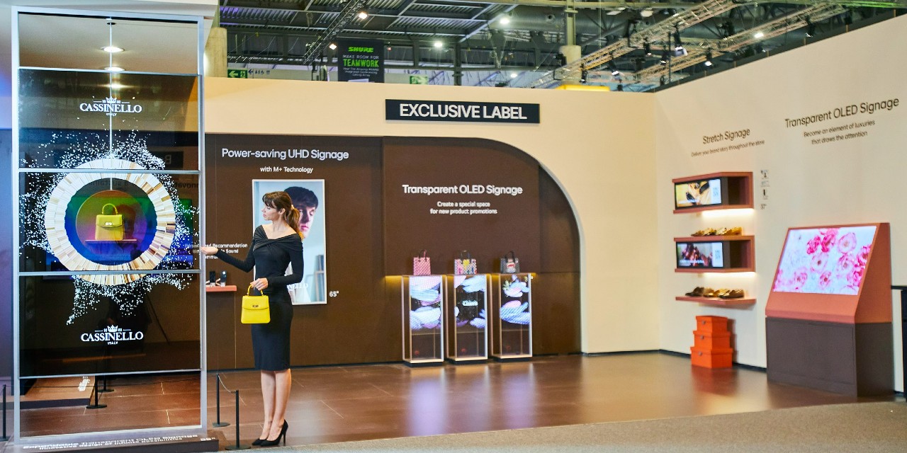 LG displays digital signage portfolio on ISE's largest booth | AV Magazine