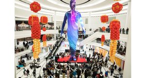 World’s tallest moving statue to be covered in LEDs at mall | AV Magazine
