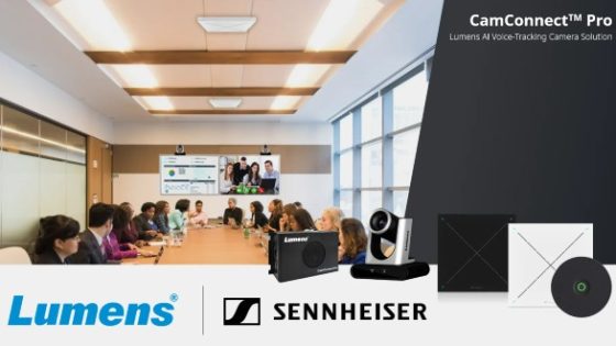 Sennheiser TCC M integrated into Lumens camera system | AV Magazine