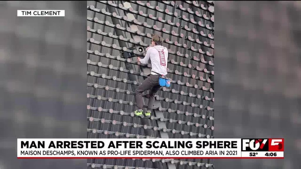 ‘Pro-life Spider-Man’ climbs Sphere ahead of Super Bowl | AV Magazine