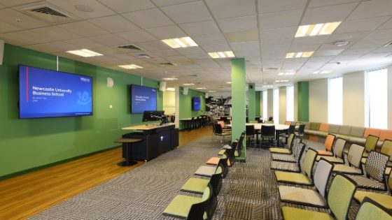 University event space upgraded with ‘high-spec aesthetic’ | AV Magazine