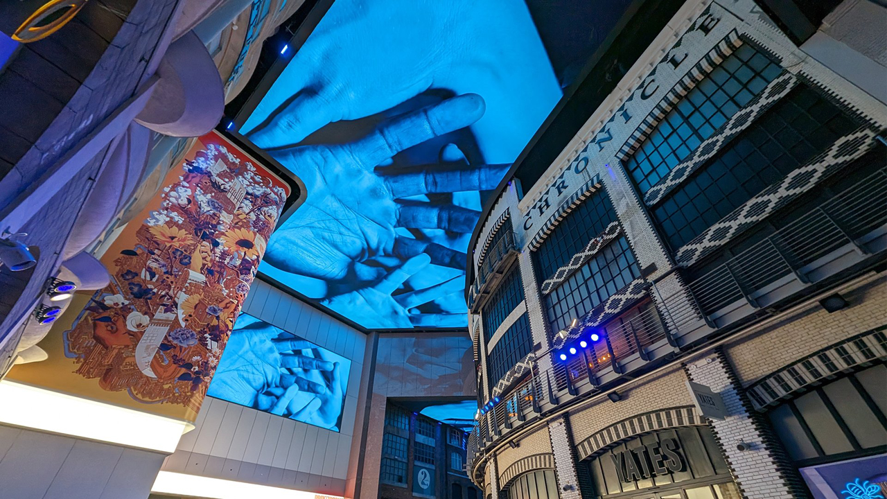 Europe's largest LED ceiling goes live at Manchester venue | AV Magazine