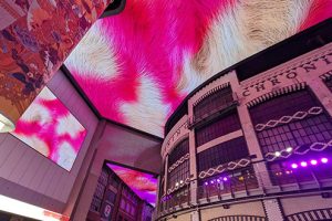 Paradigm AV and Clusta supply interactive window display for Selfridges
