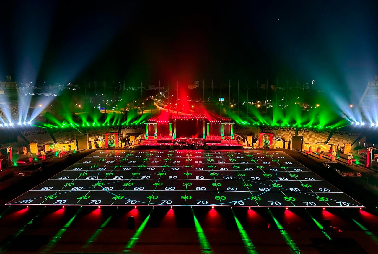 Modulo Pi tech calibrates Arab Games ceremony in minutes | AV Magazine
