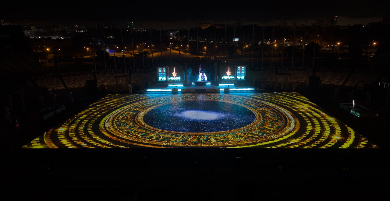 Modulo Pi tech calibrates Arab Games ceremony in minutes | AV Magazine