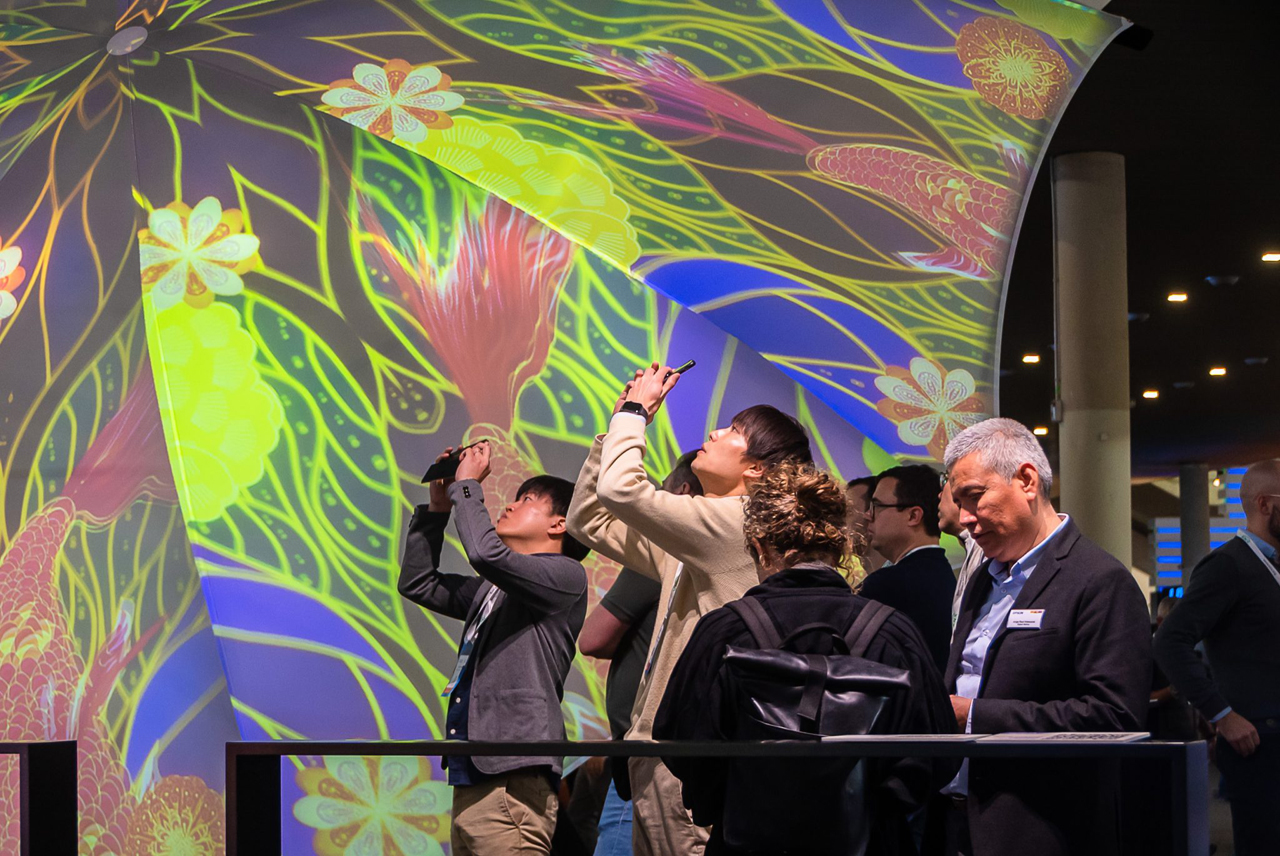 The media servers behind Epson's ISE 2024 giant umbrella | AV Magazine